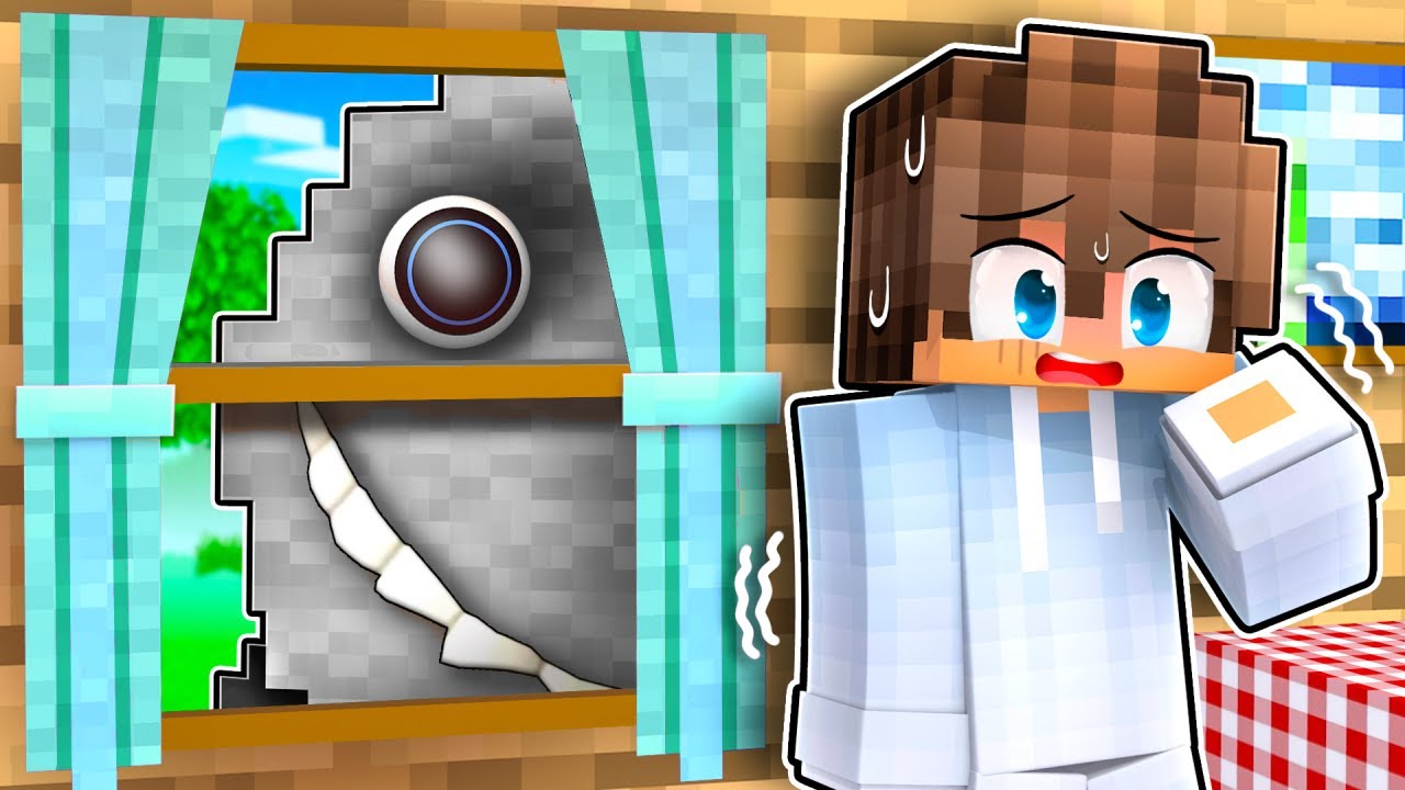 The Man From The Window In Minecraft?! - YouTube