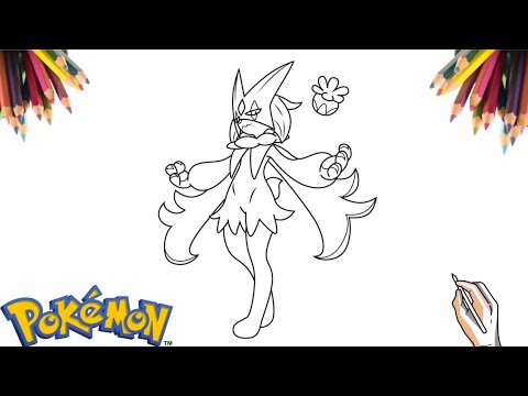 COMO DESENHAR O POKÉMON MEOWSCARADA | HOW TO DRAW POKÉMON MEOWSCARADA ...