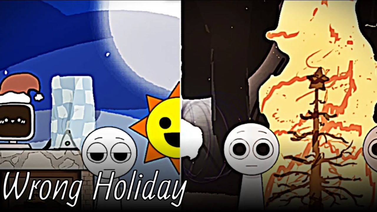 'Wrong Holiday' -Sprunki: Winter mix - YouTube