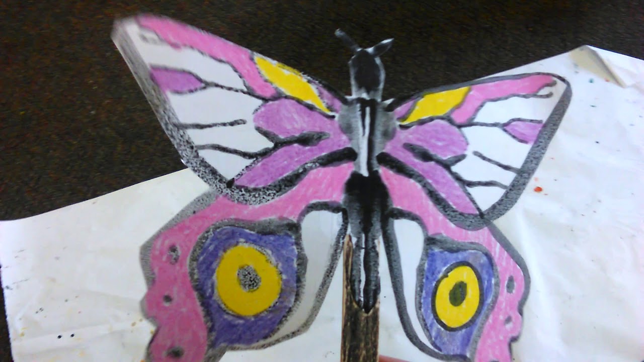 Butterfly animation demo - YouTube