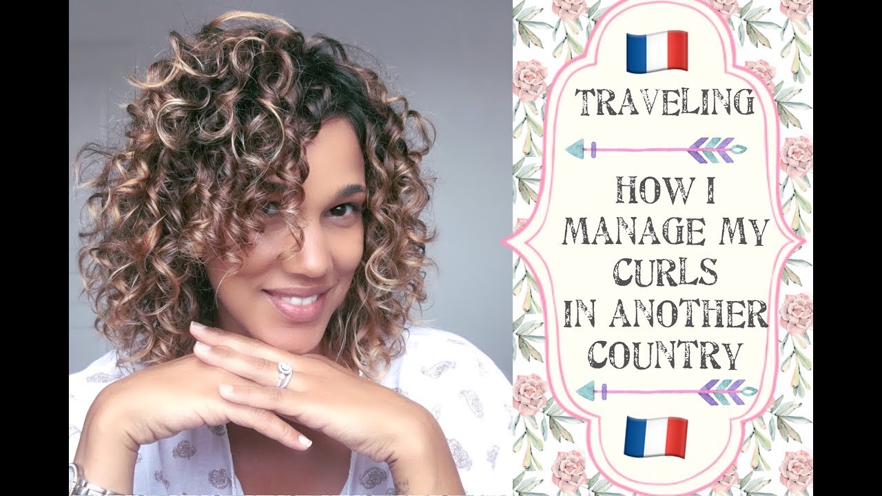 How I manage my Curly Hair on the Go - find hair Products in foreign ...