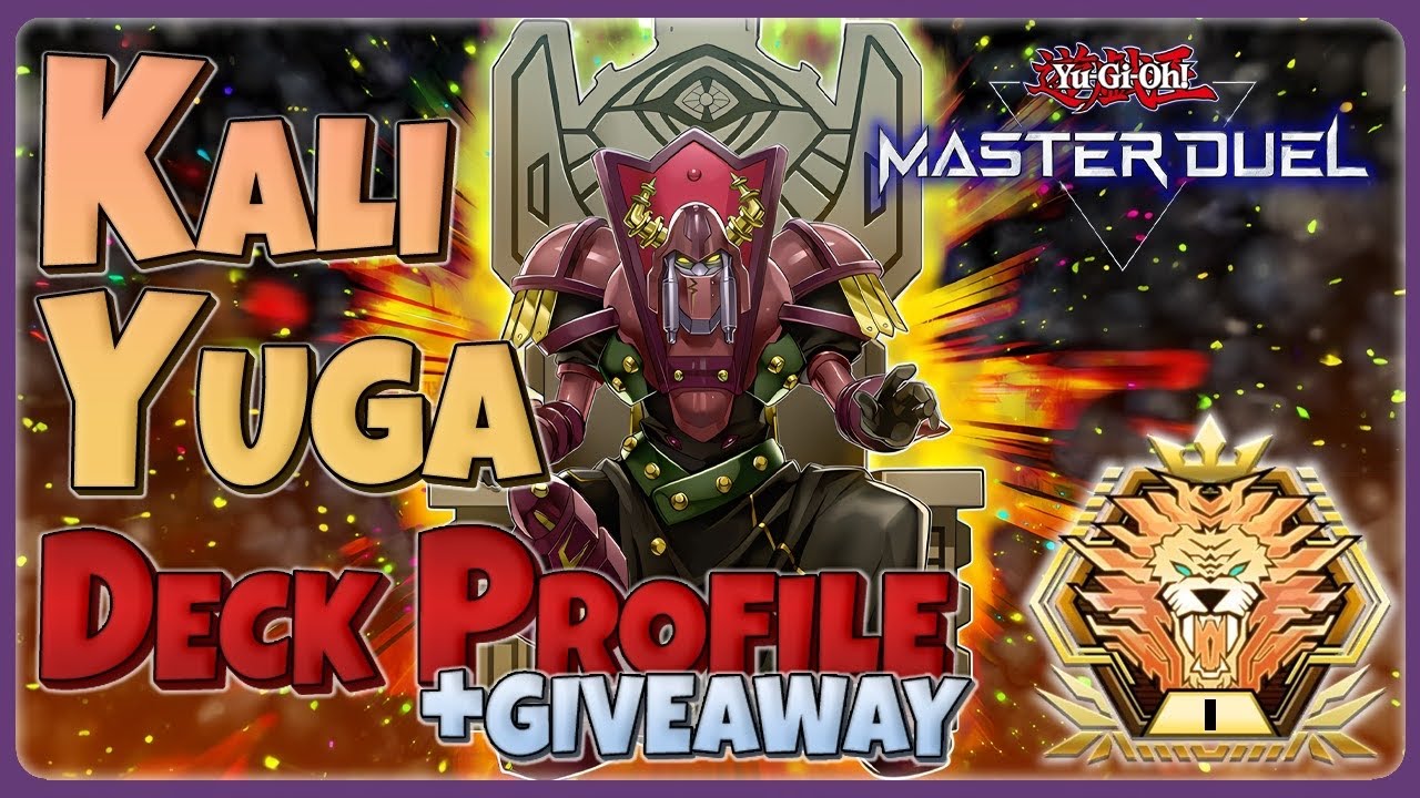 MASTER RANK - BLACKWING DECK PROFILE (KALI YUGA) + GIVEAWAY - YouTube