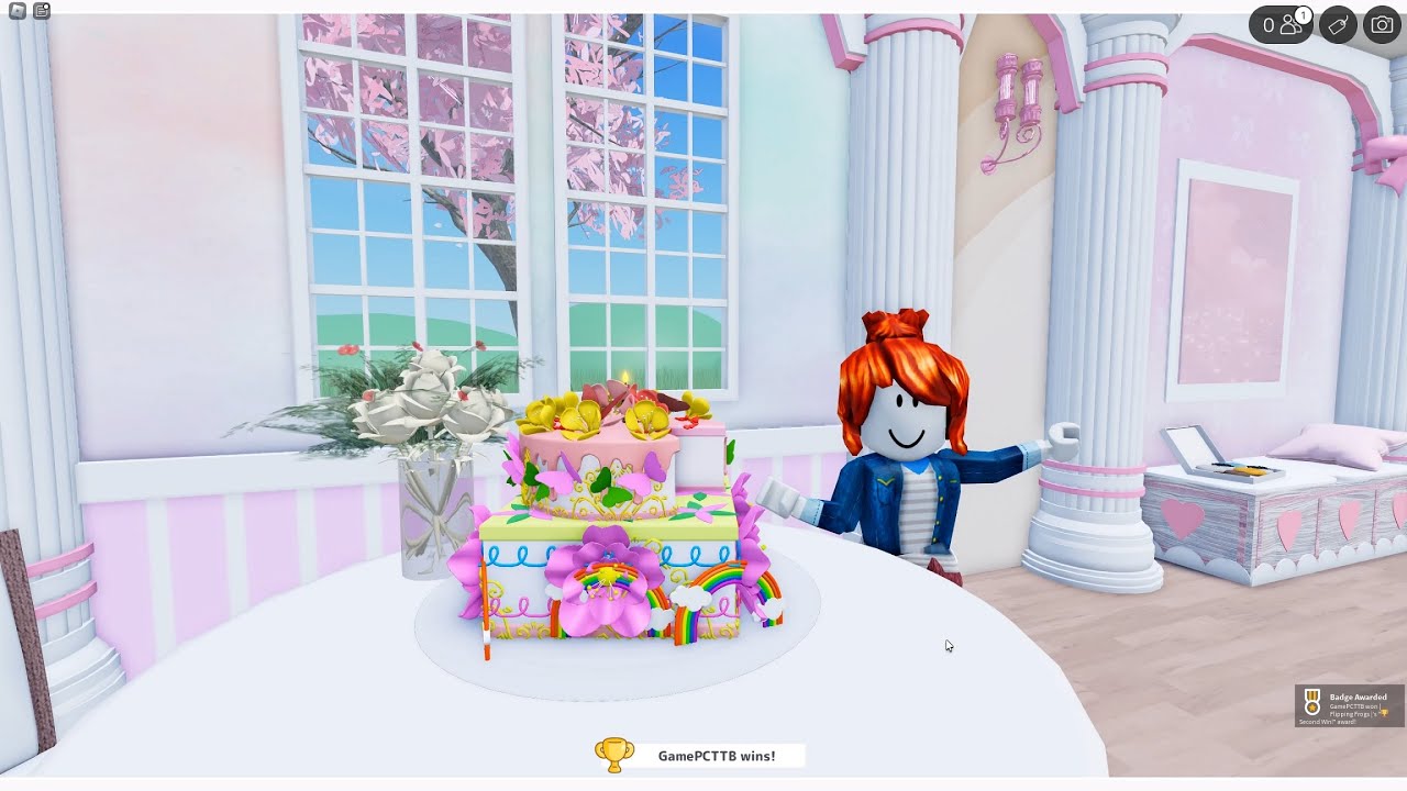 Roblox make cake gameplay I'm the cake baking champion! - YouTube