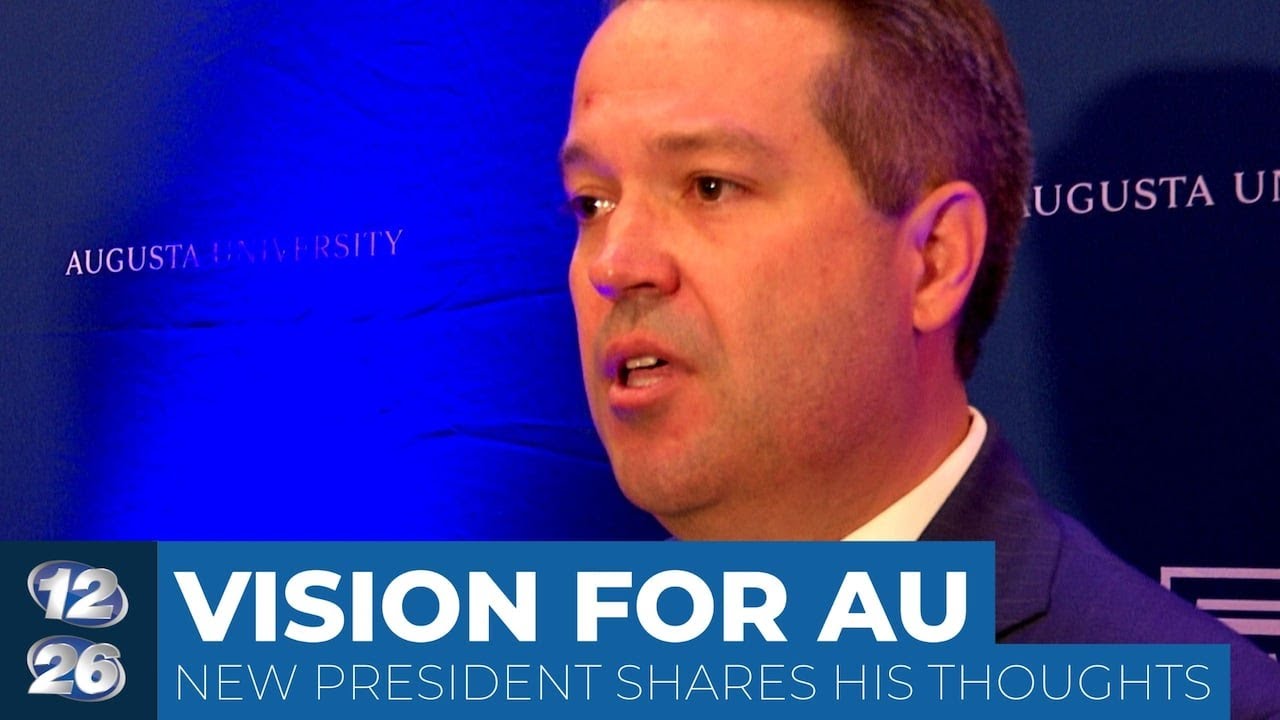 Russell Keen shares his vision for Augusta University - YouTube