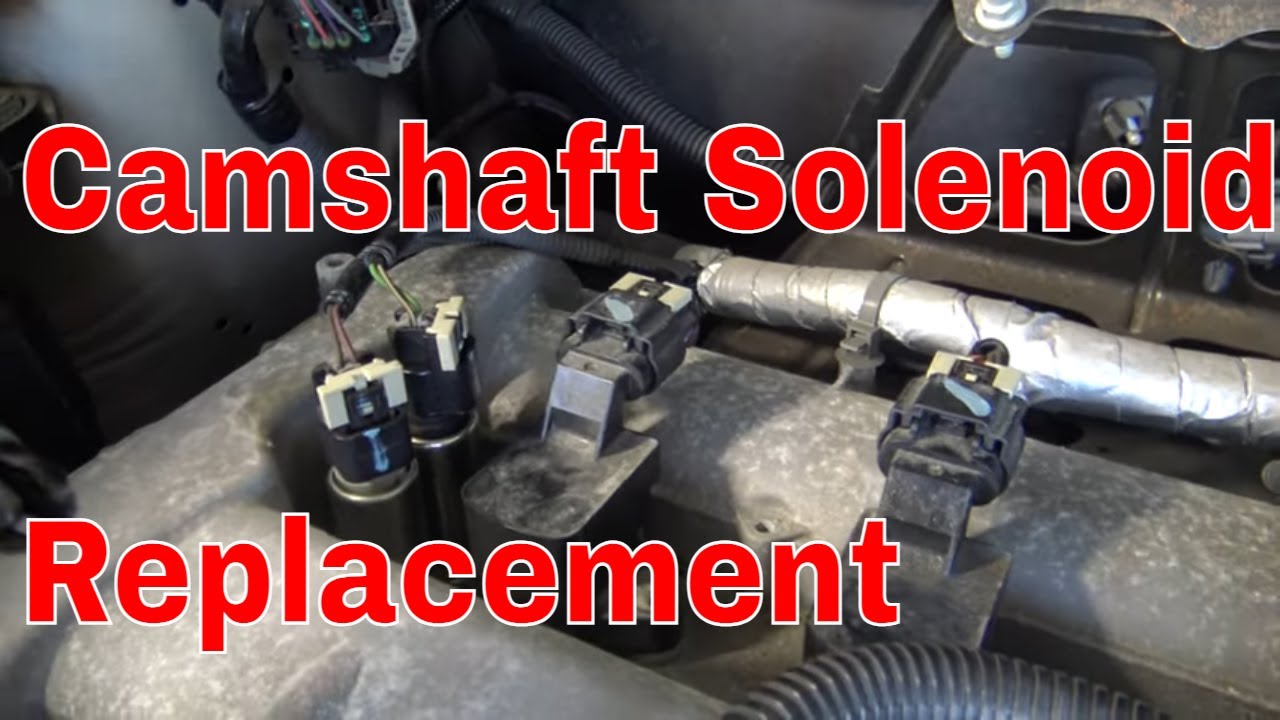 How To Replace Camshaft Position Actuator Solenoid..Gm 2.0/2.2/2.4L ...