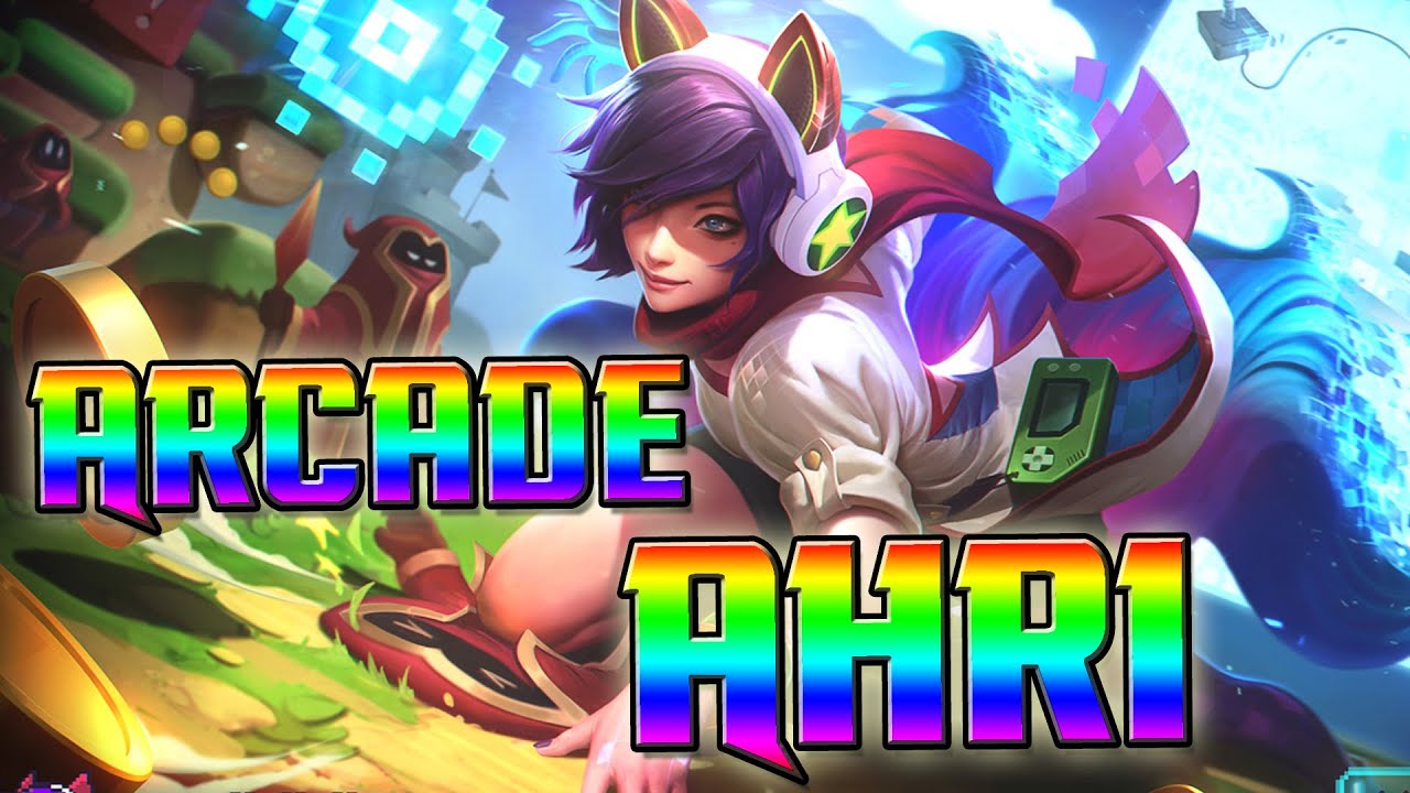 Arcade Ahri | Skin Spotlight | [GER] [PBE] - YouTube
