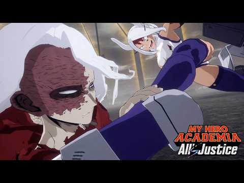 My Hero Academia All's Justice - Shigaraki (All For One) Vs Miriko Boss Fight Gameplay