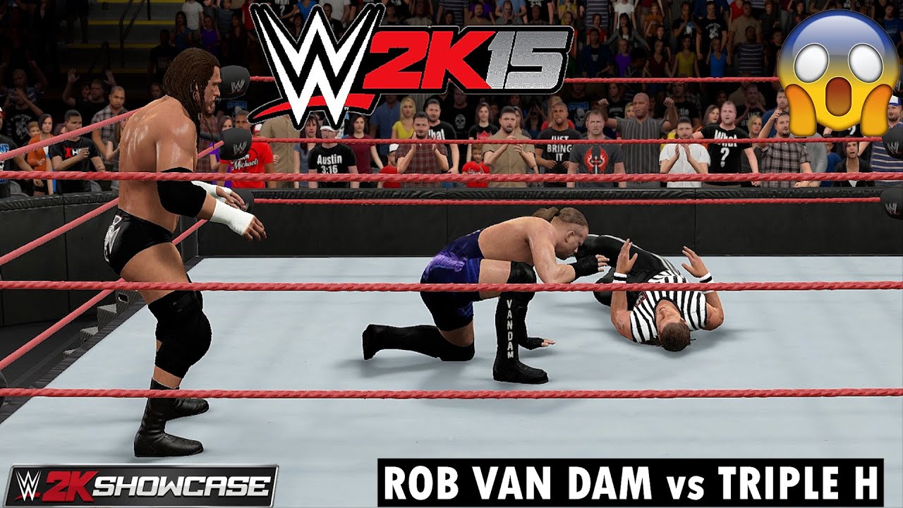 Triple H. vs Rob Van Dam | WWE 2K15 2KSHOWCASE | #gaming #gameplay #wwe ...