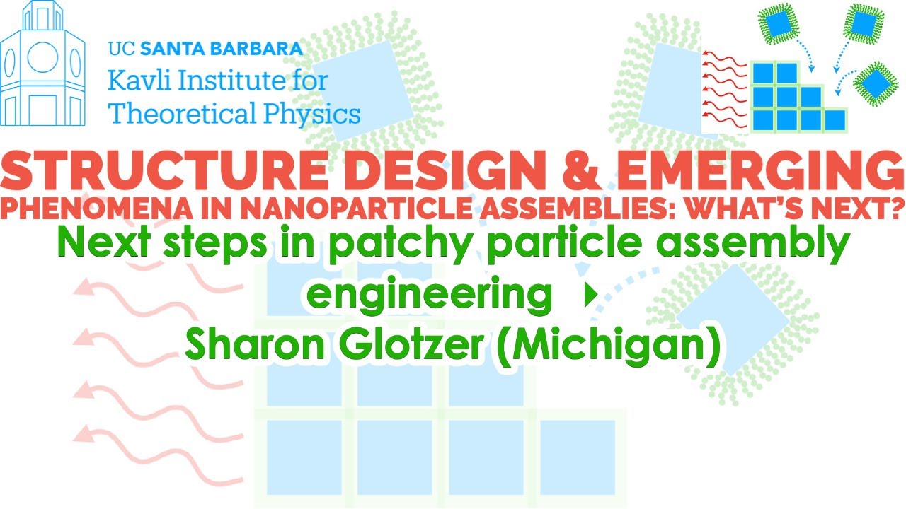 Next steps in patchy particle assembly engineering Sharon Glotzer ...