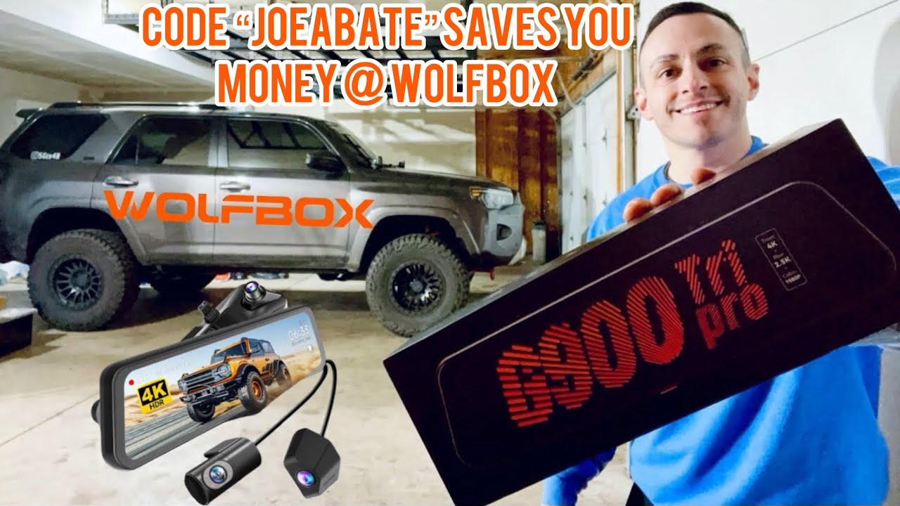 How to Install the Wolfbox G900 TriPro on a 5th Gen Toyota 4Runner Like ...