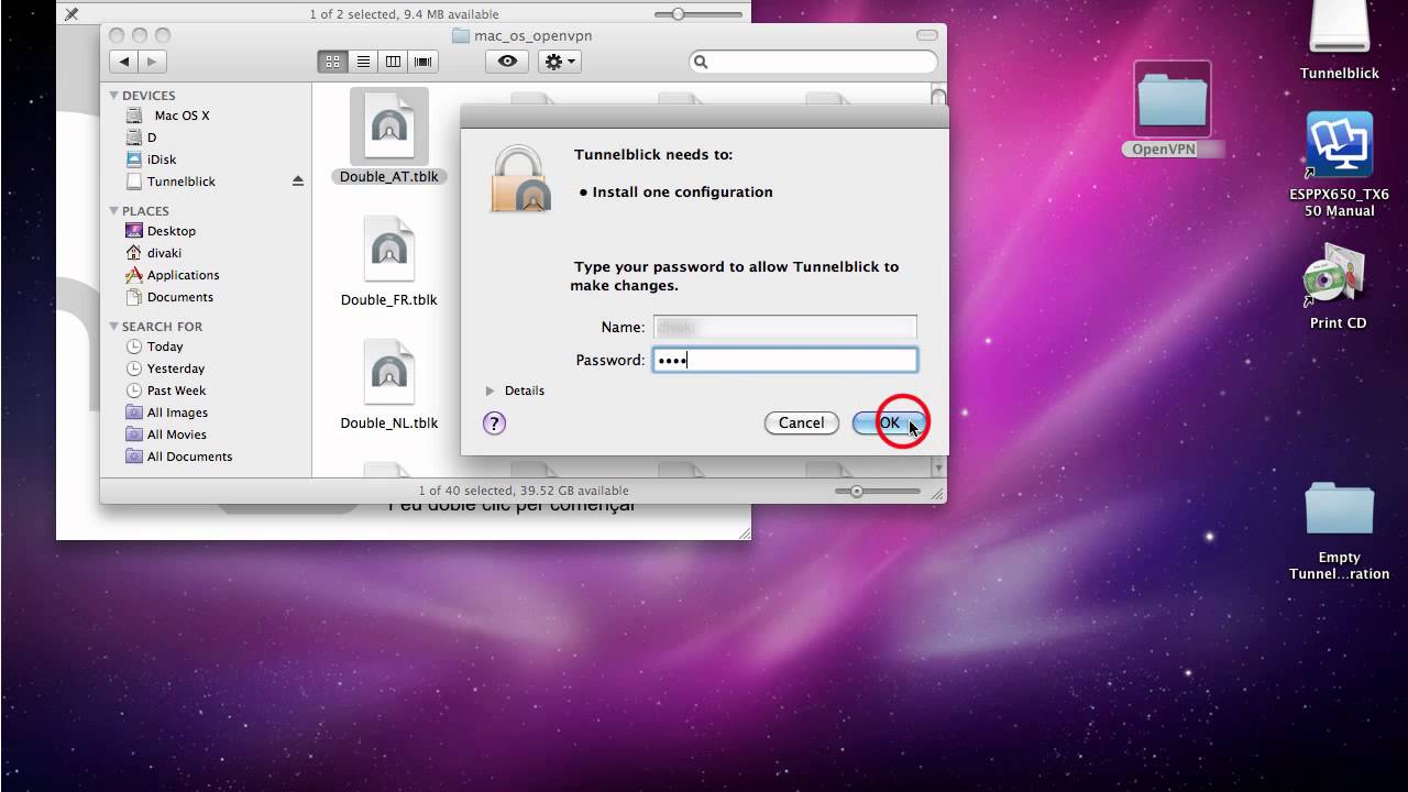 How to setup OpenVPN on Mac OS X - YouTube