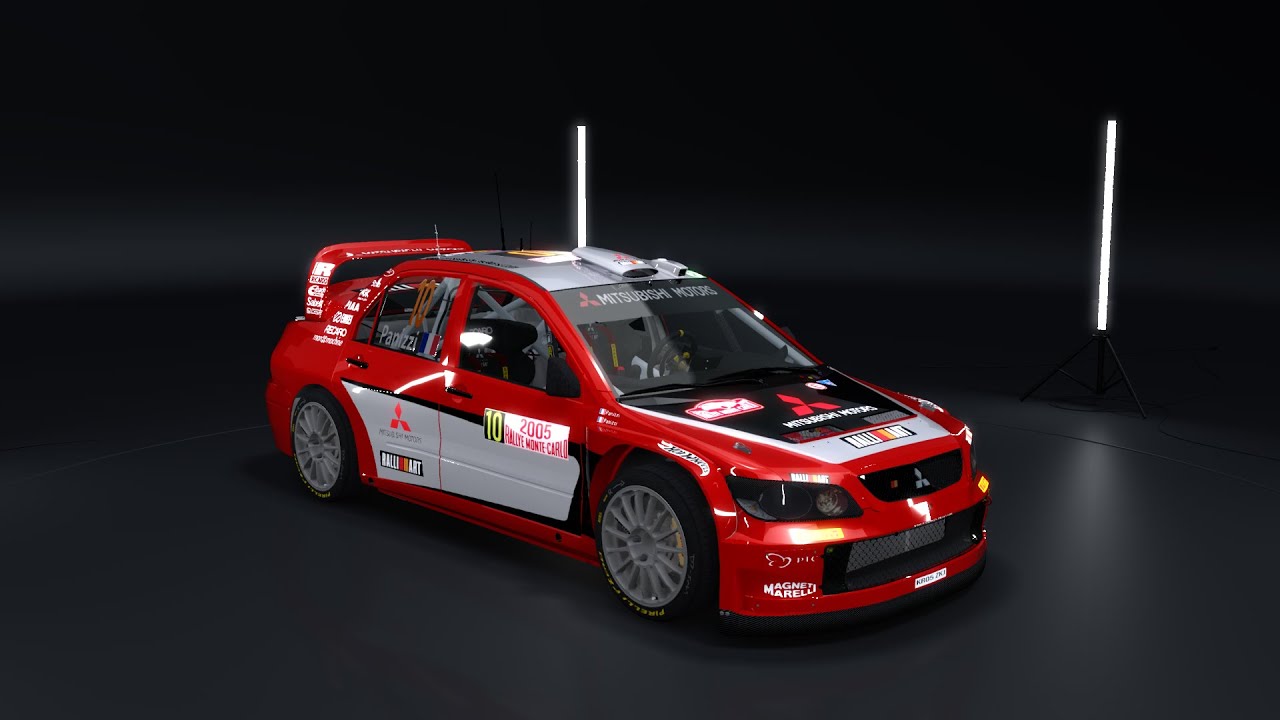 Mitsubishi Lancer WRC05 - Assetto Corsa - YouTube