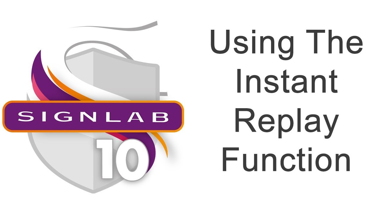 Using The Instant Replay Function - YouTube