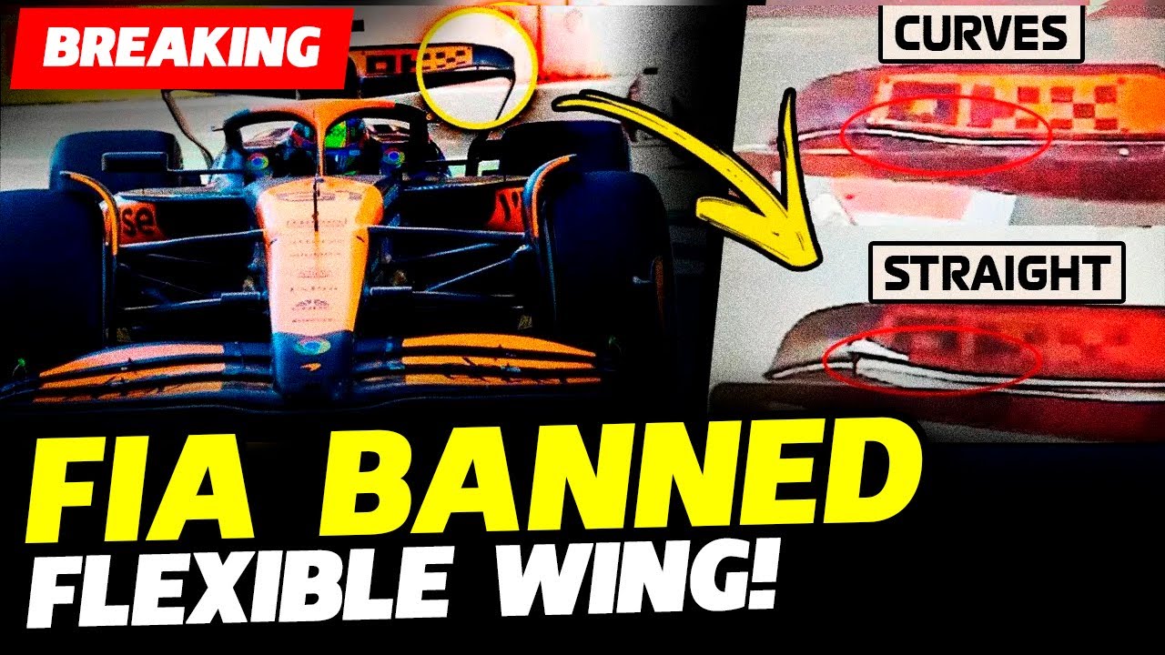 🚨BREAKING: FIA BANNED MCLAREN'S FLEXIBLE REAR WING | FORMULA 1 NEWS ...