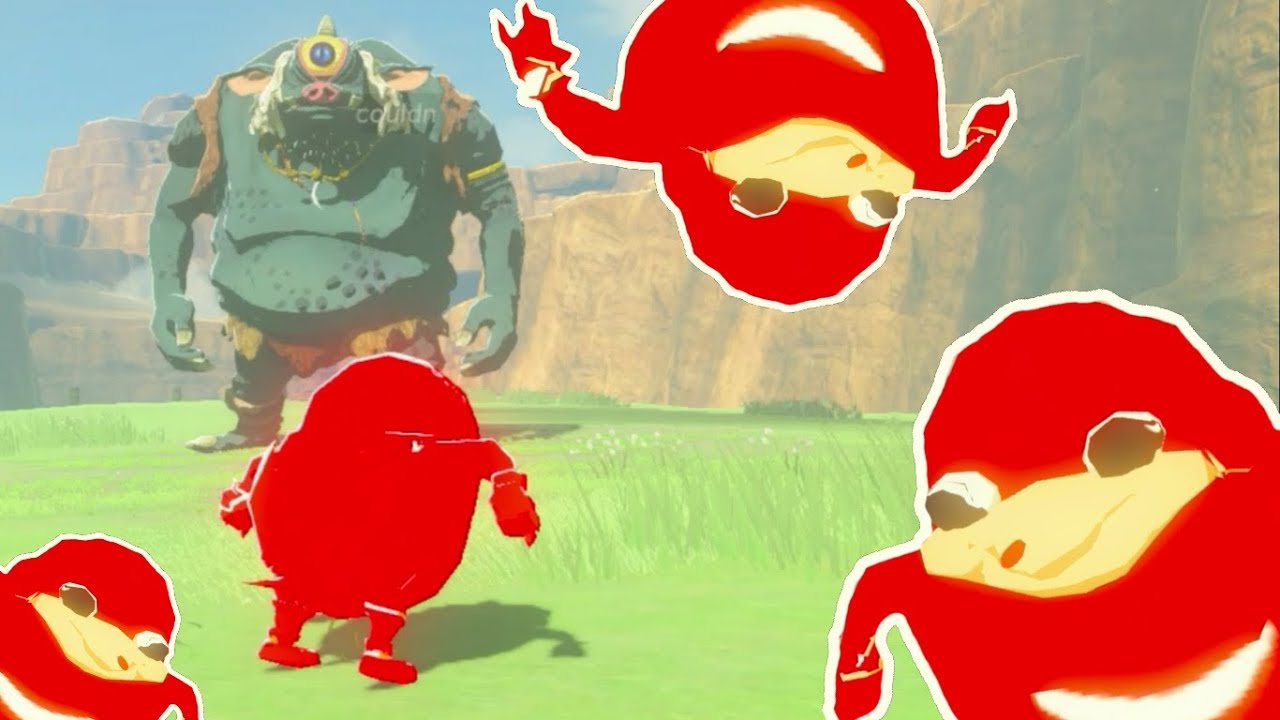 Do You Know Da Wae? | Ugandan Knuckles Meets Botw - YouTube