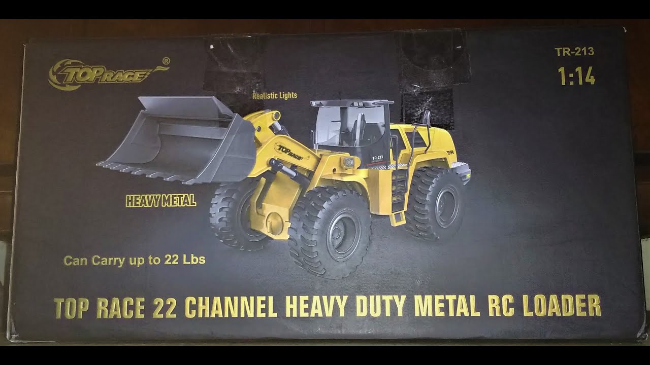 Top Race TR213 Loader 22 channel HEAVY duty Professional TR-213 - YouTube