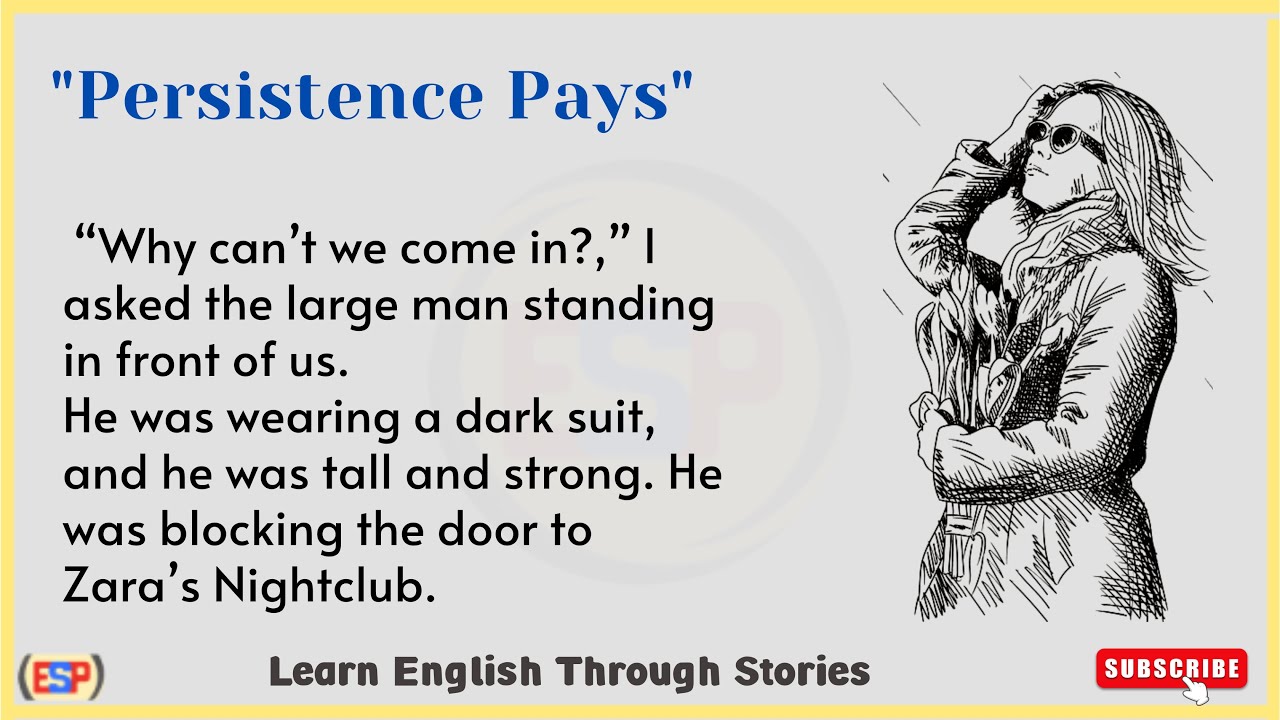 Persistence Pays | English Stories Point | Learn English Through Story | English Story | Story ...