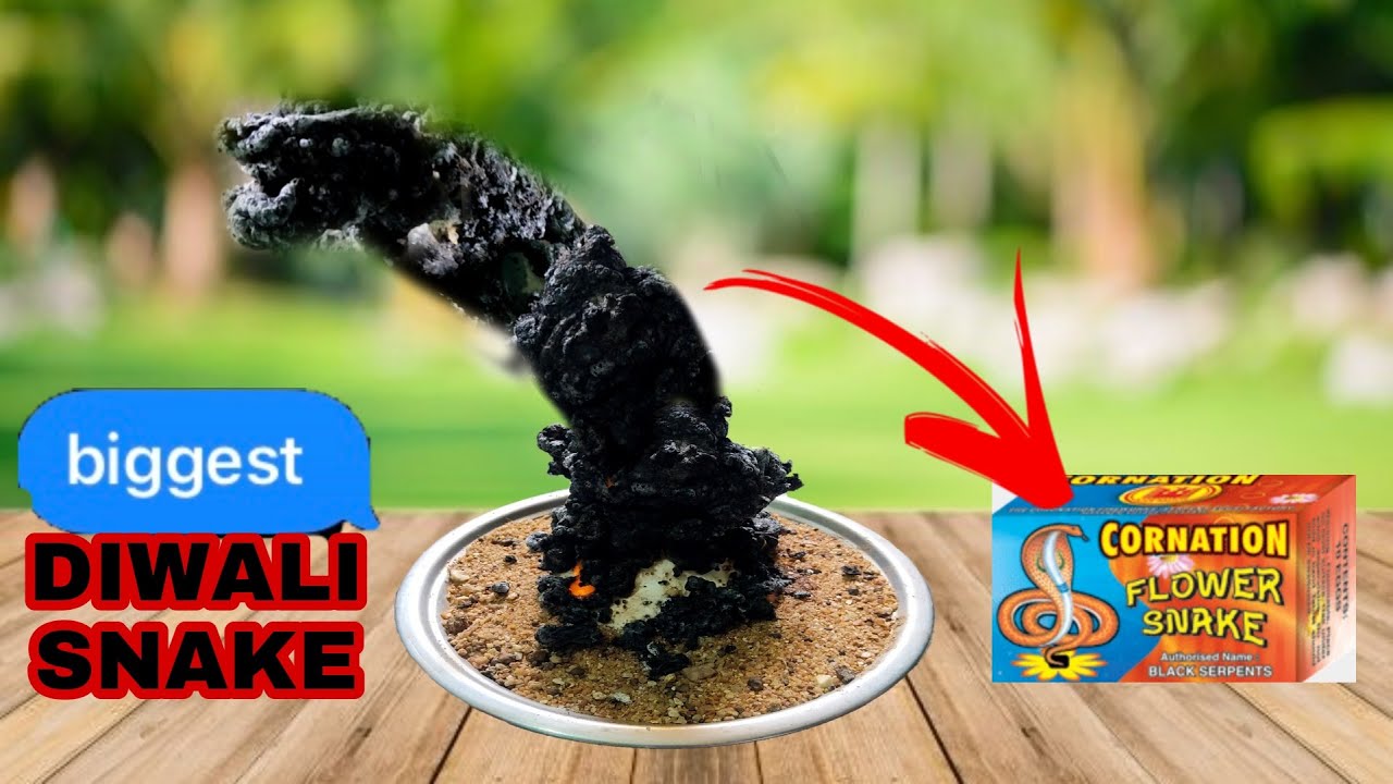 Making biggest diwali snake at home | suger and baking soda reaction 🔥🔥 ...