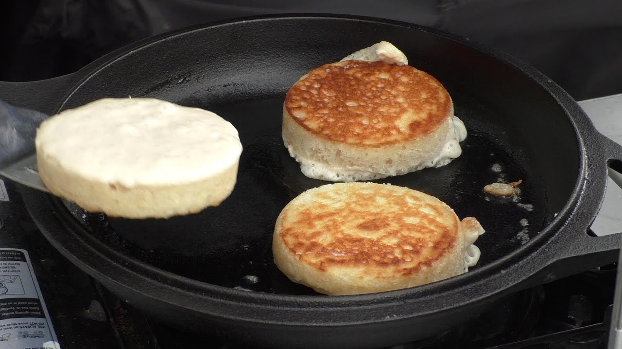 Crumpets at the Campsite! - YouTube