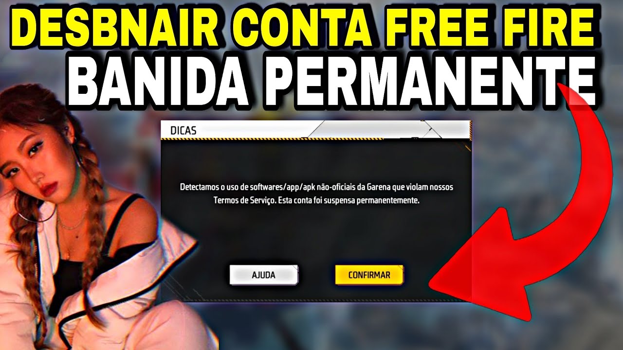 SAIU Hoje! COMO DESBANIR CONTA DO FREE FIRE BANIDA PERMANENTE RECUPERAR ...