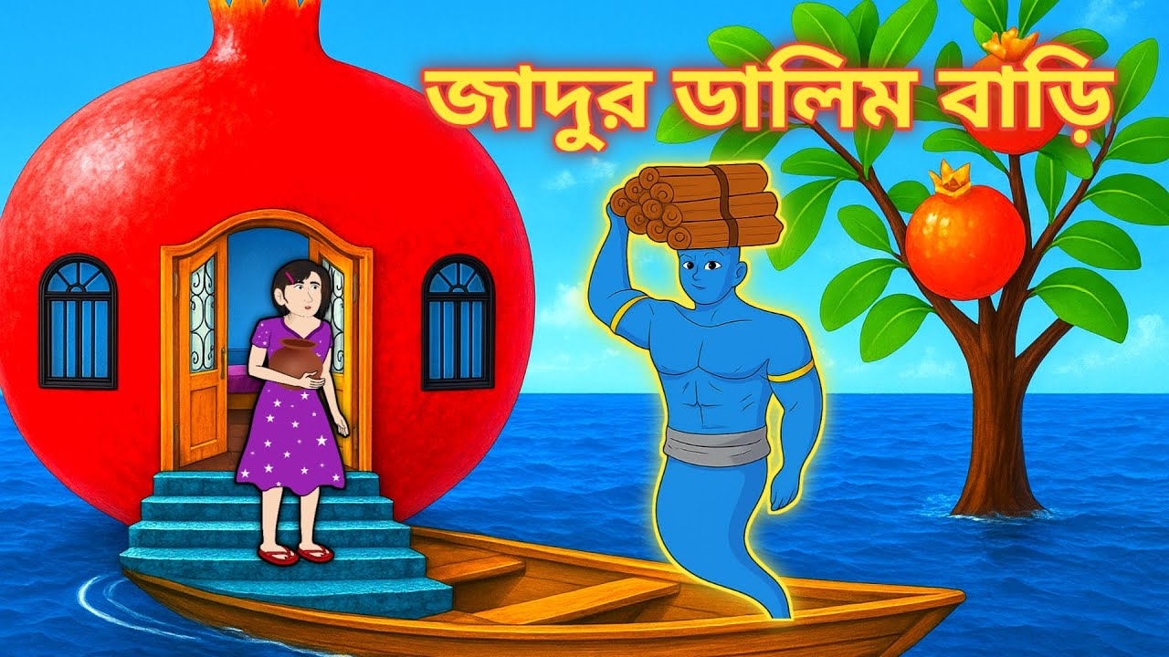 Jadur Dalim Bari | Bangla Cartoon| Rupkothar Golpo| Thakurmar Jhuli | Bangli stories - YouTube