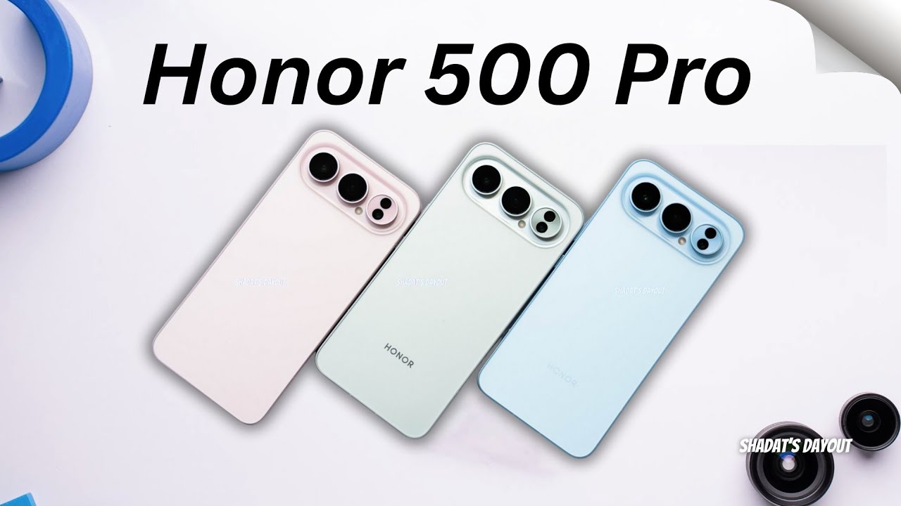 Honor 500 Pro - First Look! Leaks, Specs & Launch Date Revealed! - YouTube