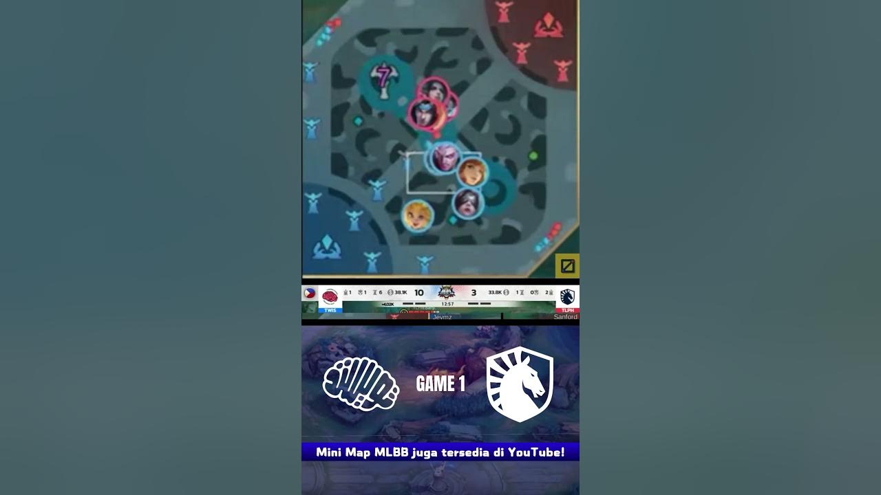 [Mini Map] TWIS vs TLPH - Game 1 - Week 5 Day 3 - Regular Season - MPL PH S15 - YouTube