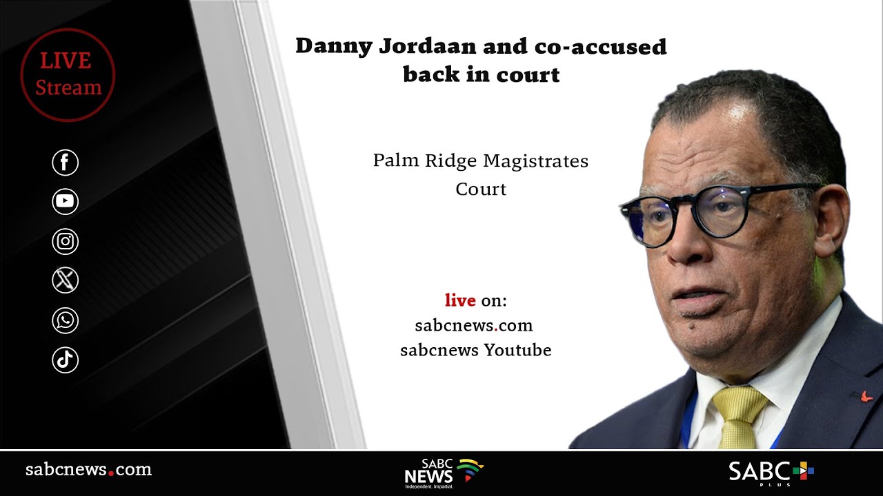 SAFA President Danny Jordaan and his co-accused appear in court - YouTube