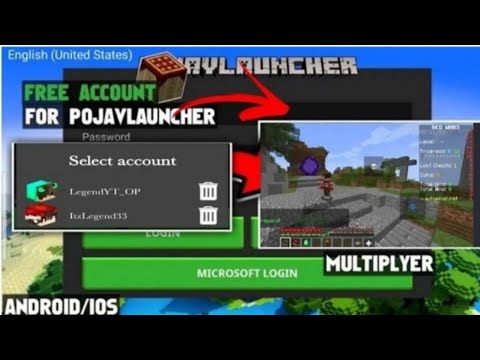 how to get free premium account in pojavlauncher! 100% working trick! - YouTube