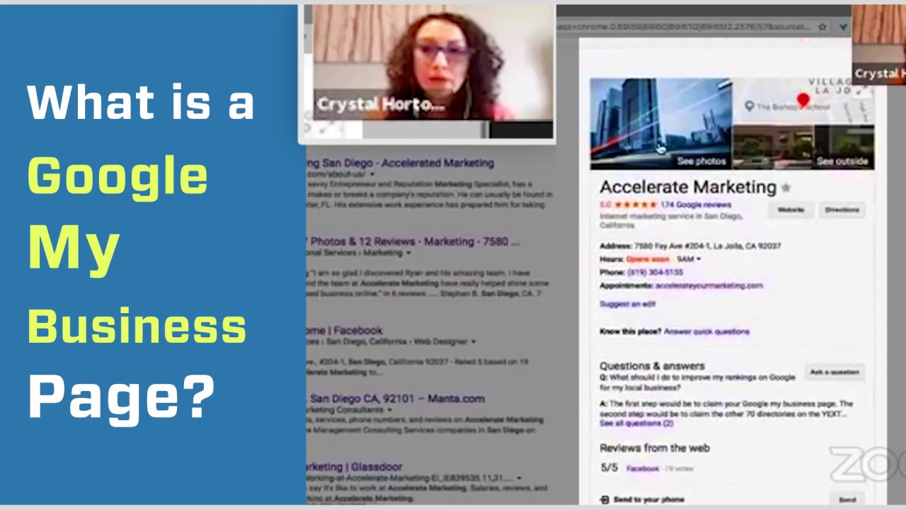 What Is A Google My Business Page? - YouTube
