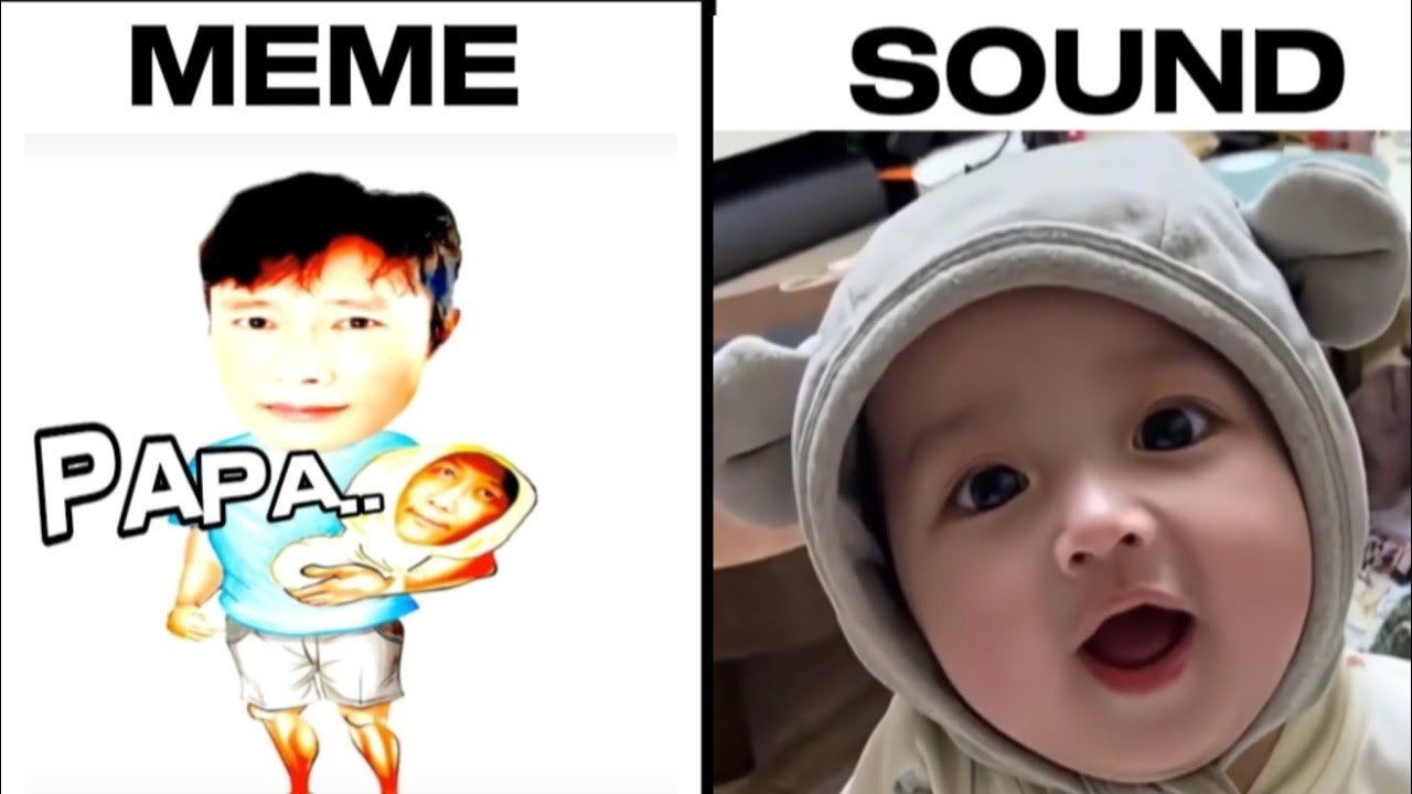 Papa Squid Game Meme vs Original Sound Baby - YouTube