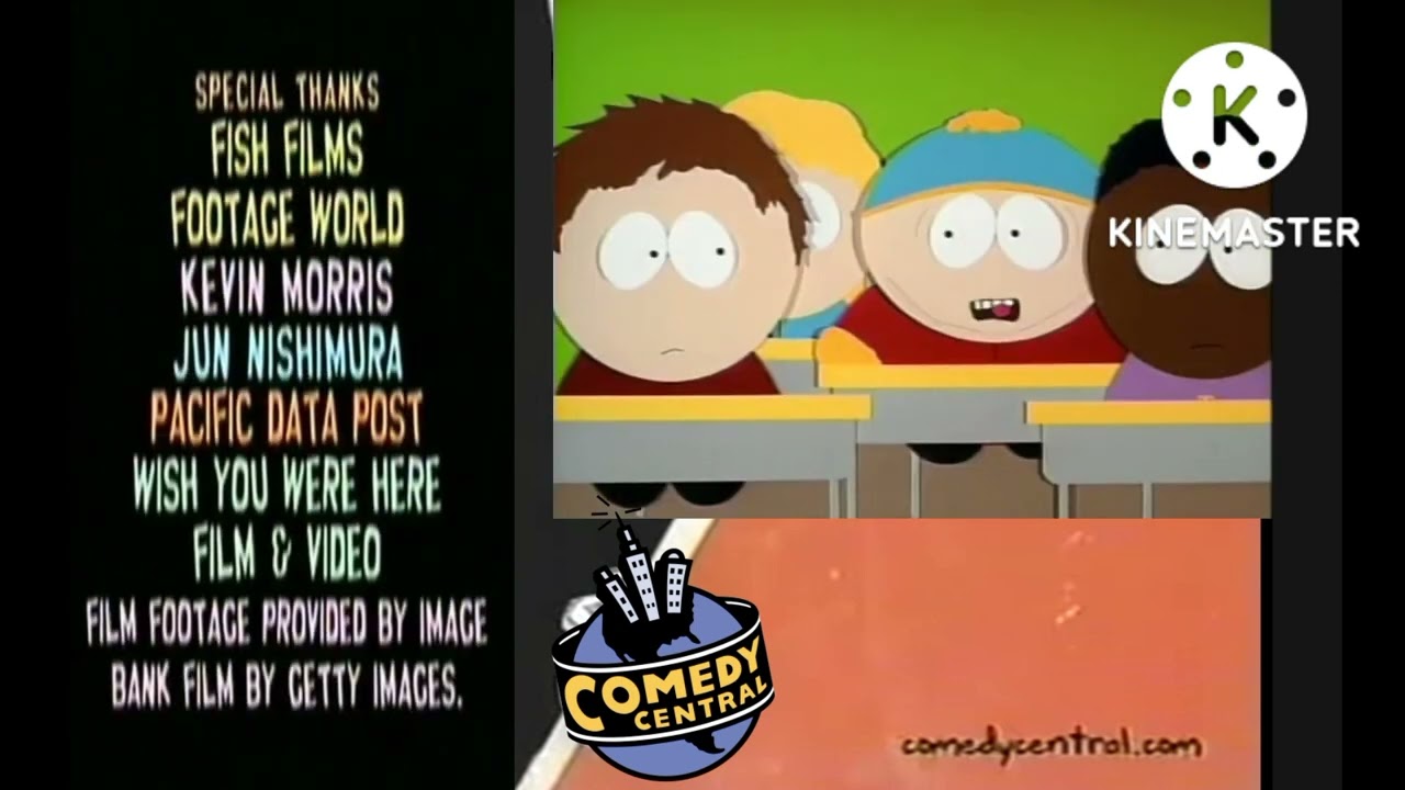comedy central split screen credits (1999) - YouTube
