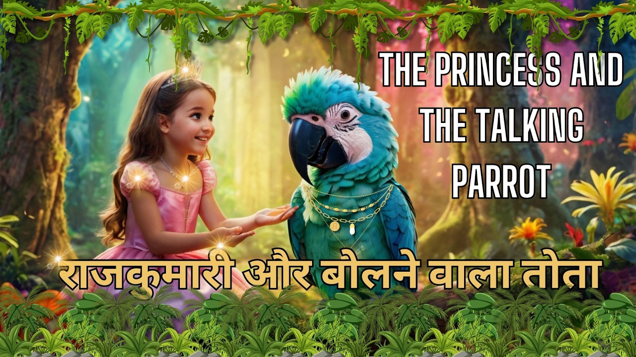 The Princess & the Talking Parrot | Fairy Tales for Kids - YouTube