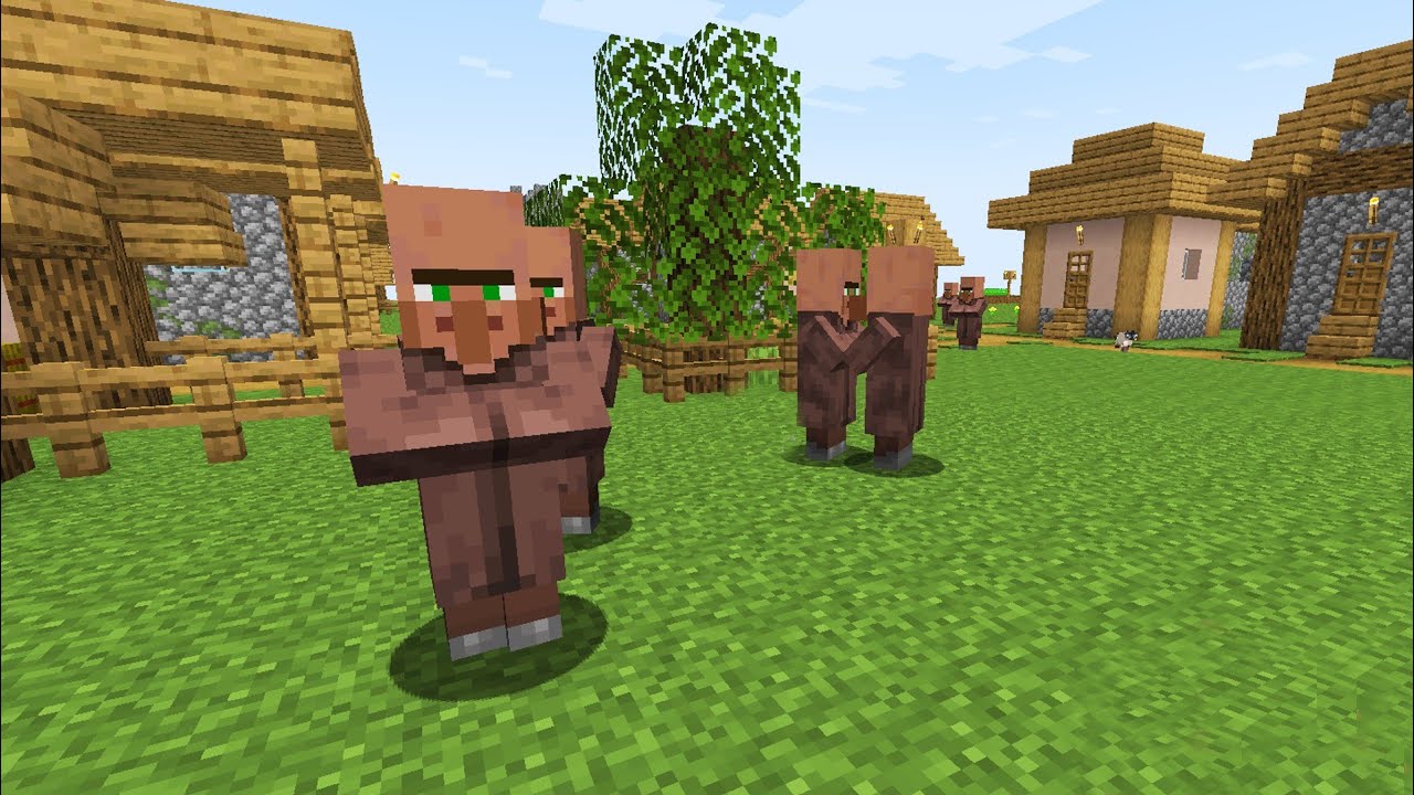 Minecraft 1.17: How to find a humble villager - YouTube
