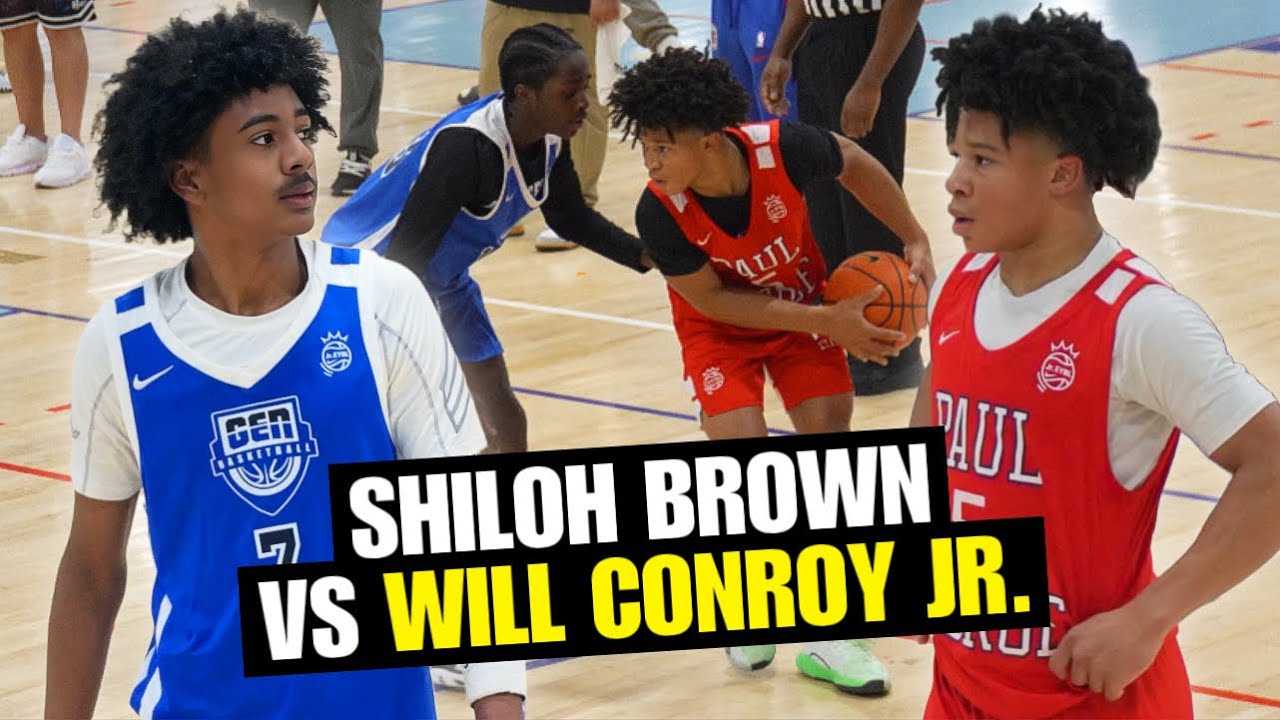Shiloh Brown BREAKOUT Game vs Will Conroy Jr. | JR. EYBL EXTENDED CUT ...