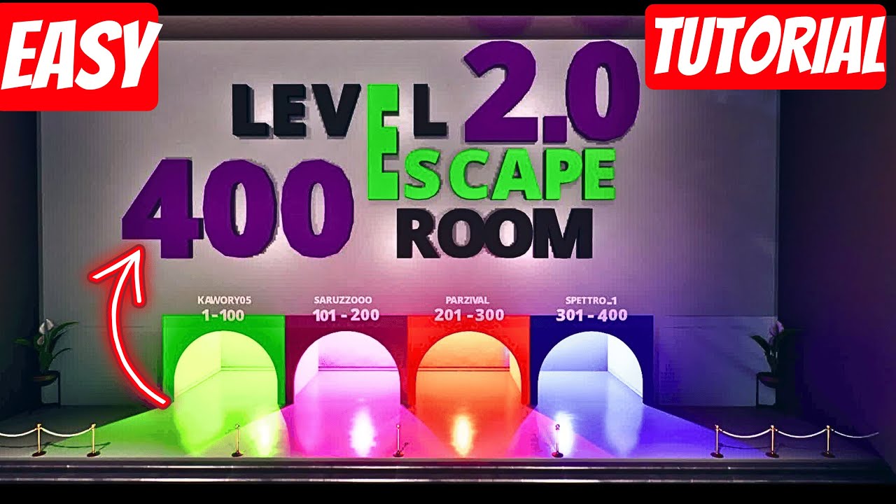400 Level Escape Room-CODE: 4485-3024-7636 ( 200 TO 300 LEVELS ) - YouTube