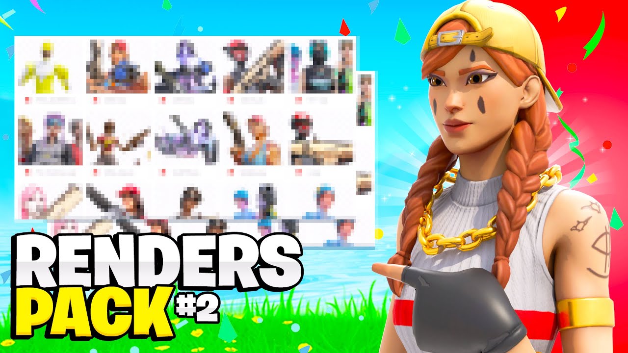 Render pack Fortnite V2 (free) - YouTube