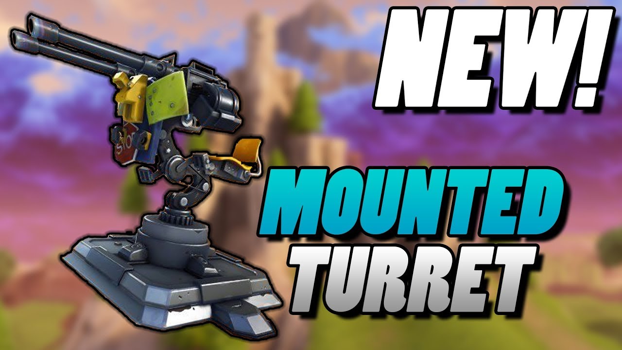 *NEW* Mounted Turret Update!! PS4 Broadcast - YouTube