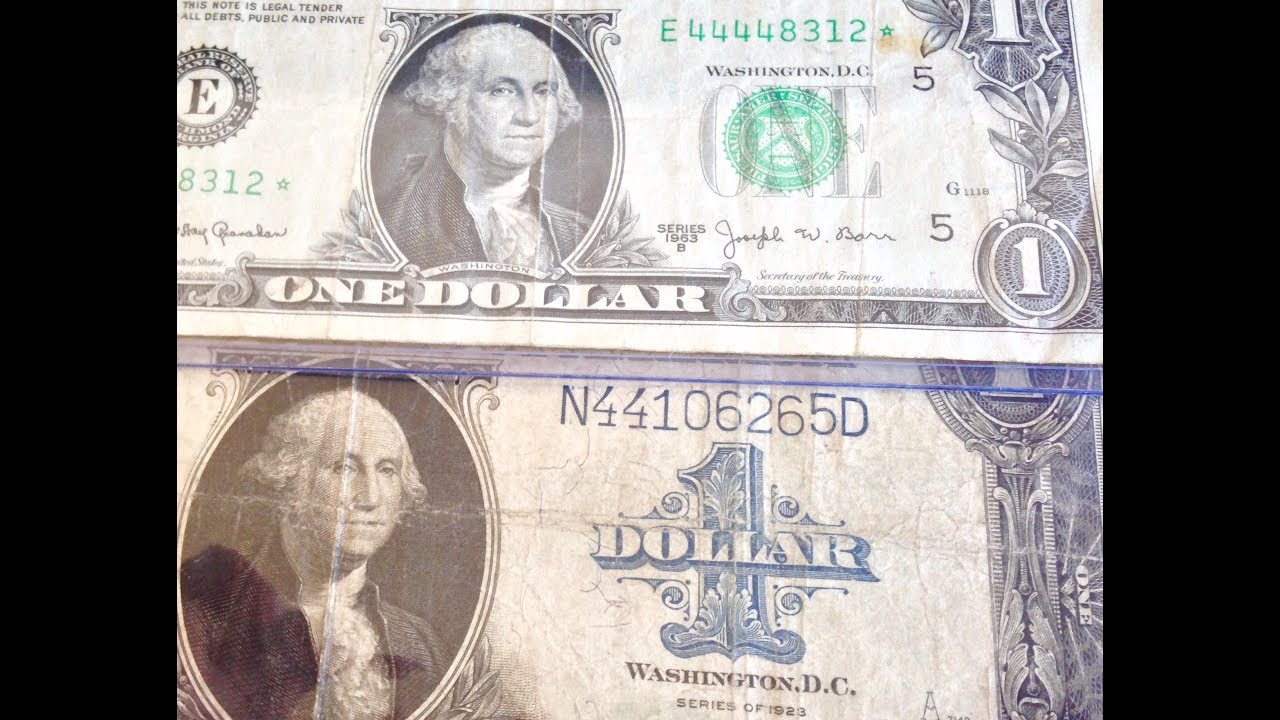 Rare Dollar Bills To Look For - Barr Notes & Horse Blankets - YouTube
