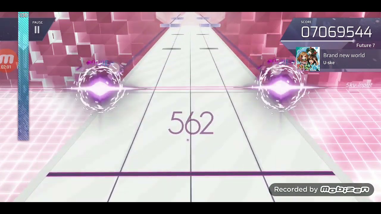 [arcaea] Brand new world [Future 7] Full Recall EX+ (9'924) lyrics ...