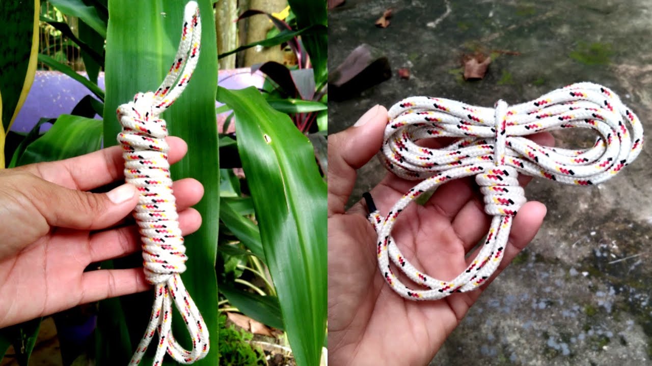 2 simple ways of keeping rope after used. - YouTube
