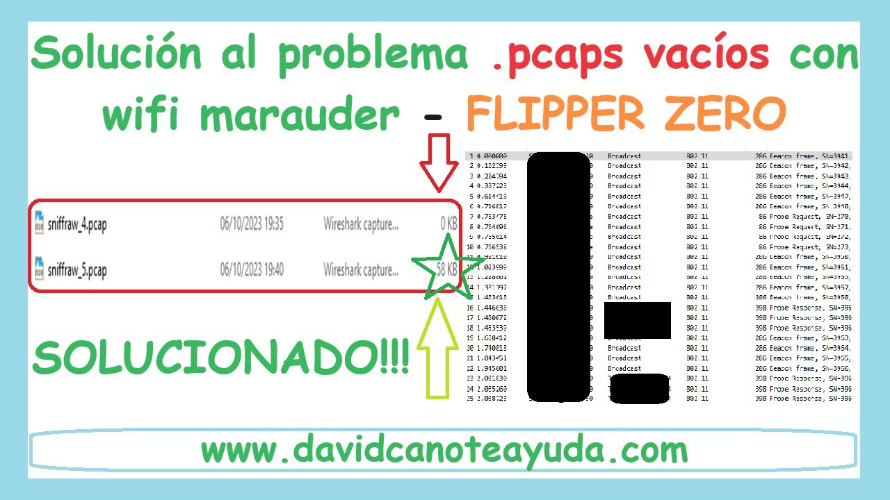 FLIPPER ZERO - Solución al Problema Archivos Pcap Vacíos con Wifi ...