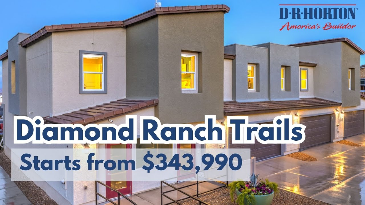 Southwest New Townhome | Diamond Ranch Trails | Starts from $343,660 ...