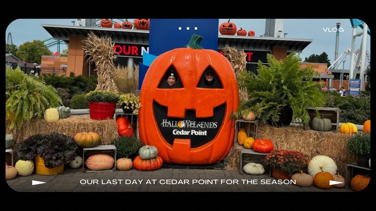 OUR LAST TRIP TO CEDAR POINT FOR THE SEASON | HALLOWEEKENDS AND MORE ...