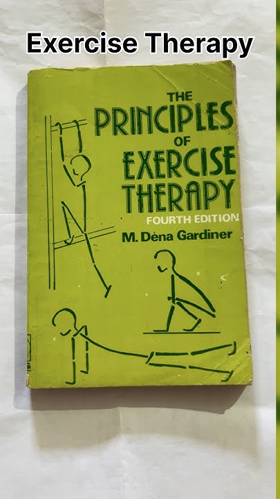 Exercise Therapy Book in Physiotherapy 1st year 📚#bpt #syllabus - YouTube