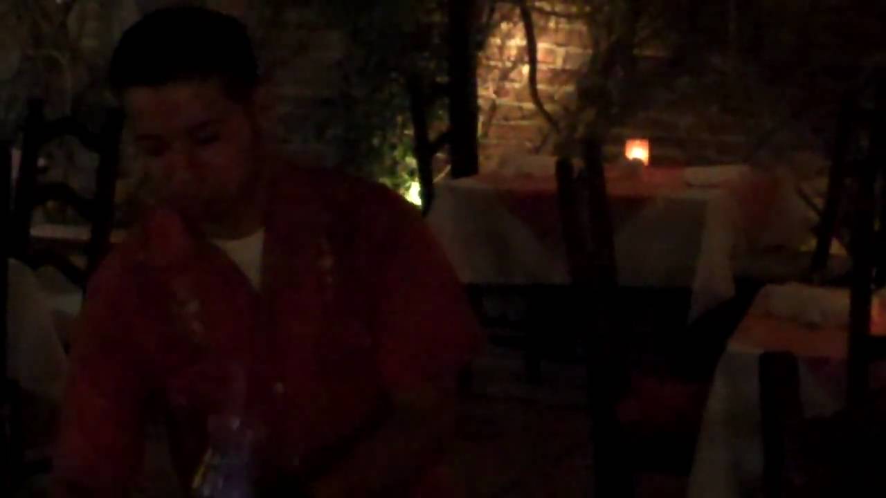 Serving the Mexican Coffee Flambé - YouTube