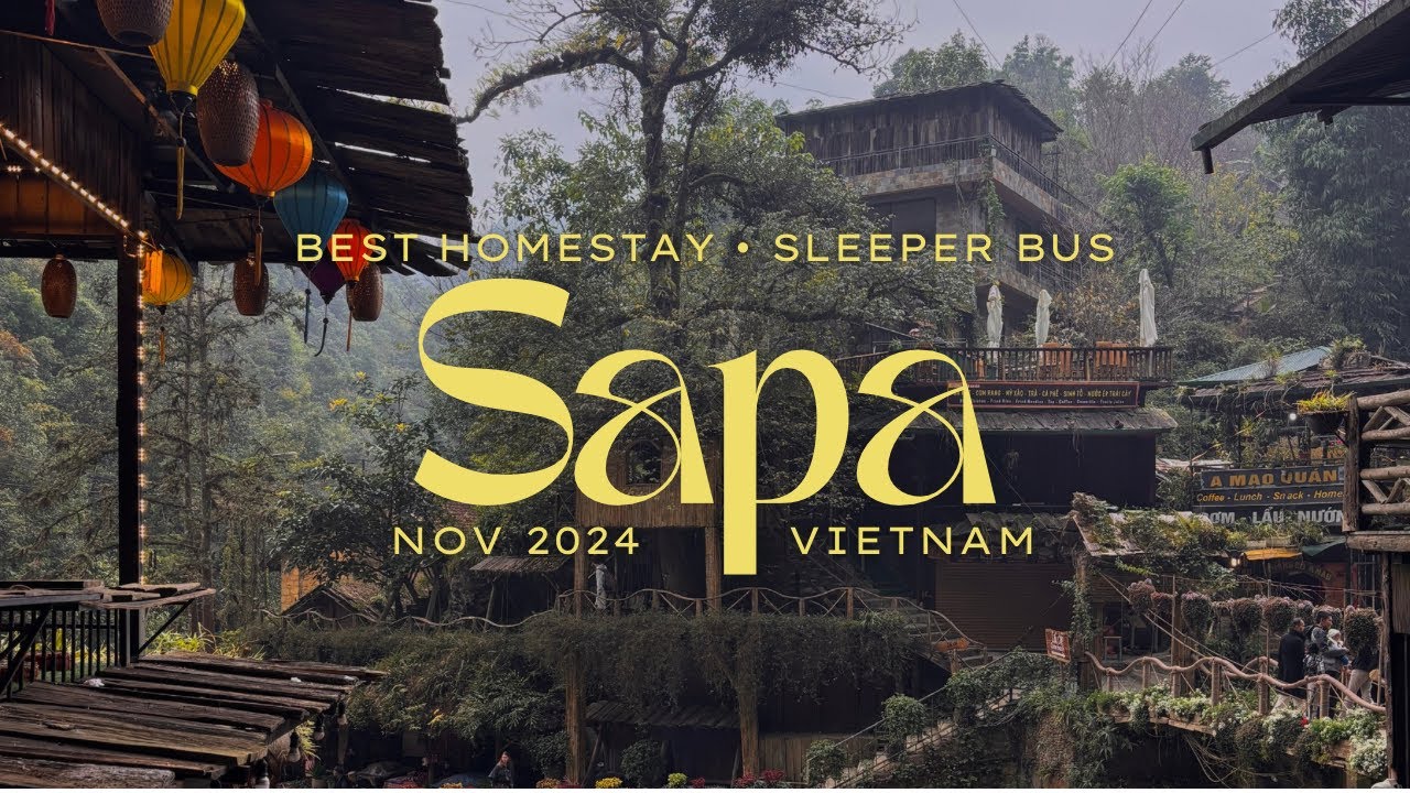 alone in sapa 🇻🇳 sleeper bus, best homestay, exploring sapa center ...