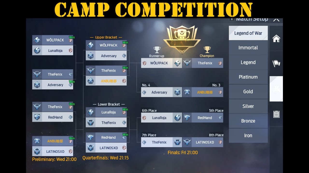 Undawn Camp Competition - YouTube