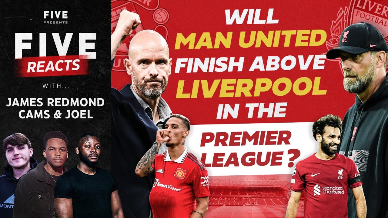 Will Man Utd finish above Liverpool In The Premier League? Klopp Vs Ten ...