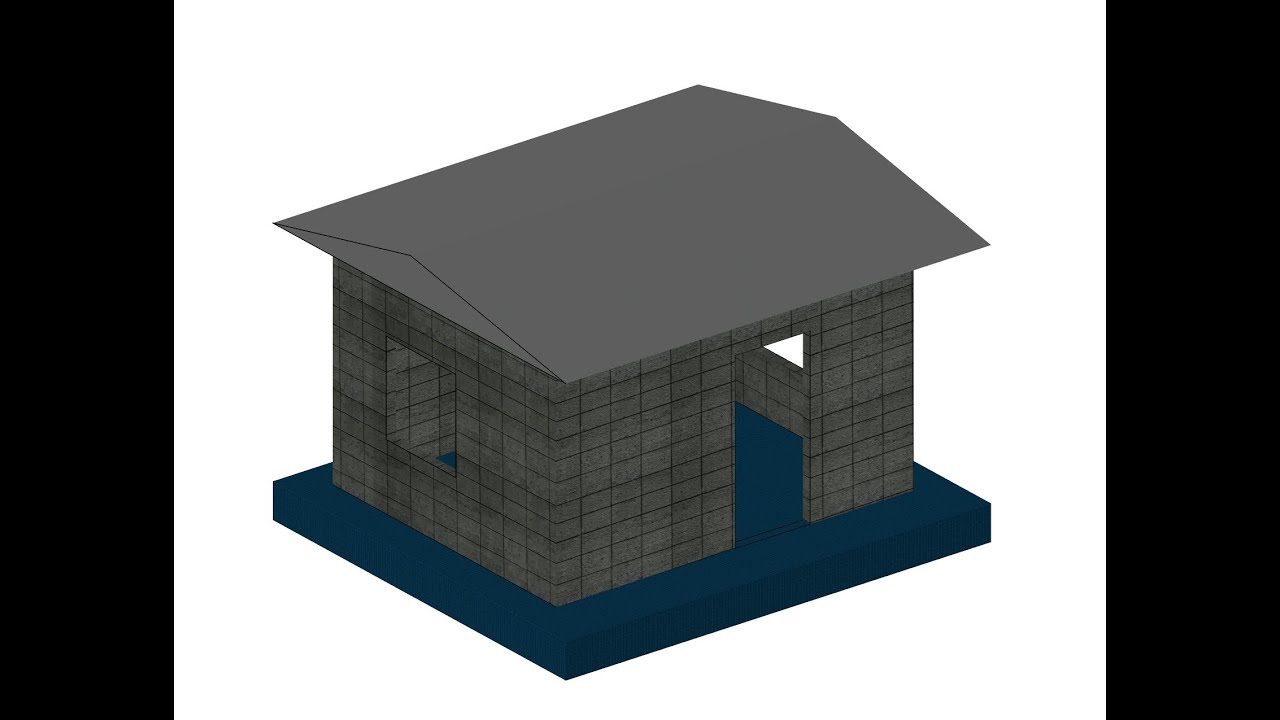 Learn AutoCAD 3D House Design in Just 6 Minutes! - YouTube